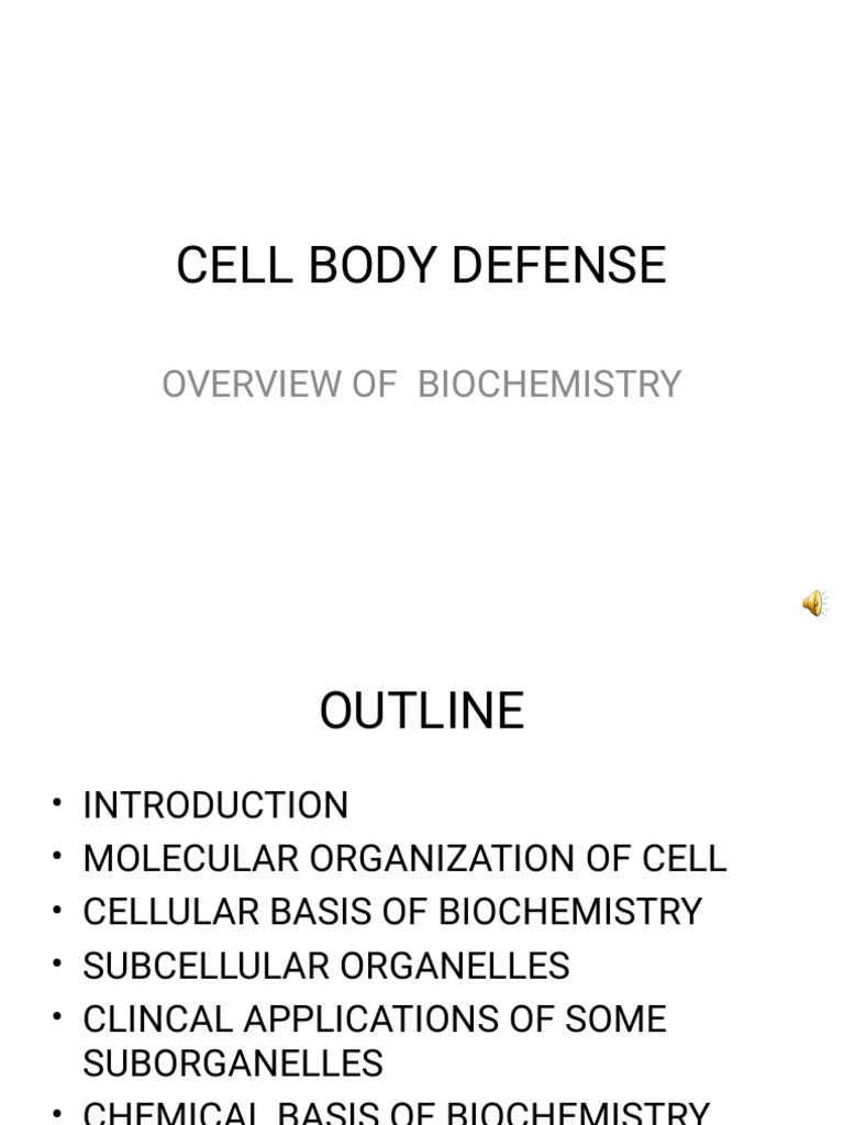 1a. Overview of Biochemistry | PDF | Cell Membrane | Cell Nucleus
