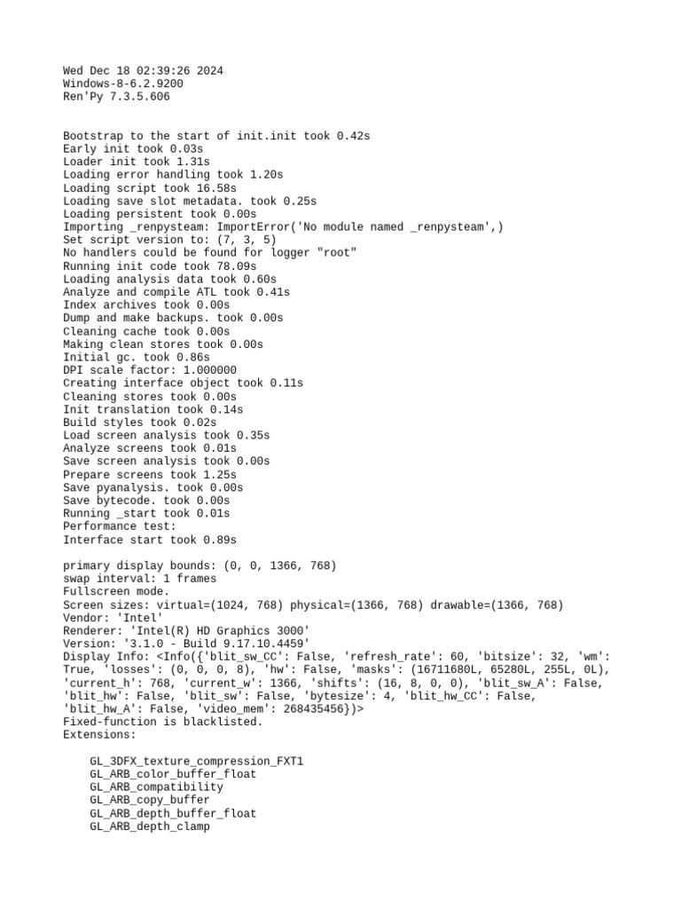 Log | PDF | Texture Mapping | Computer Engineering