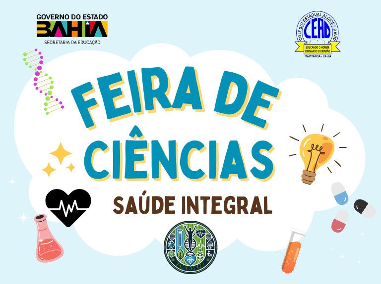 Colorful Playful Illustrated School Science Fair Animated Instagram ...