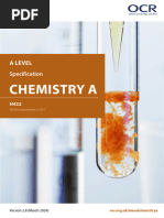 OCR A Level Biology A (H420) Specification | PDF | Endoplasmic ...