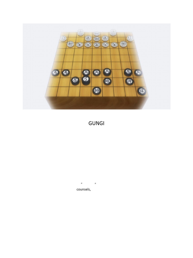 Gungi_rules | PDF | Chess | Board Games