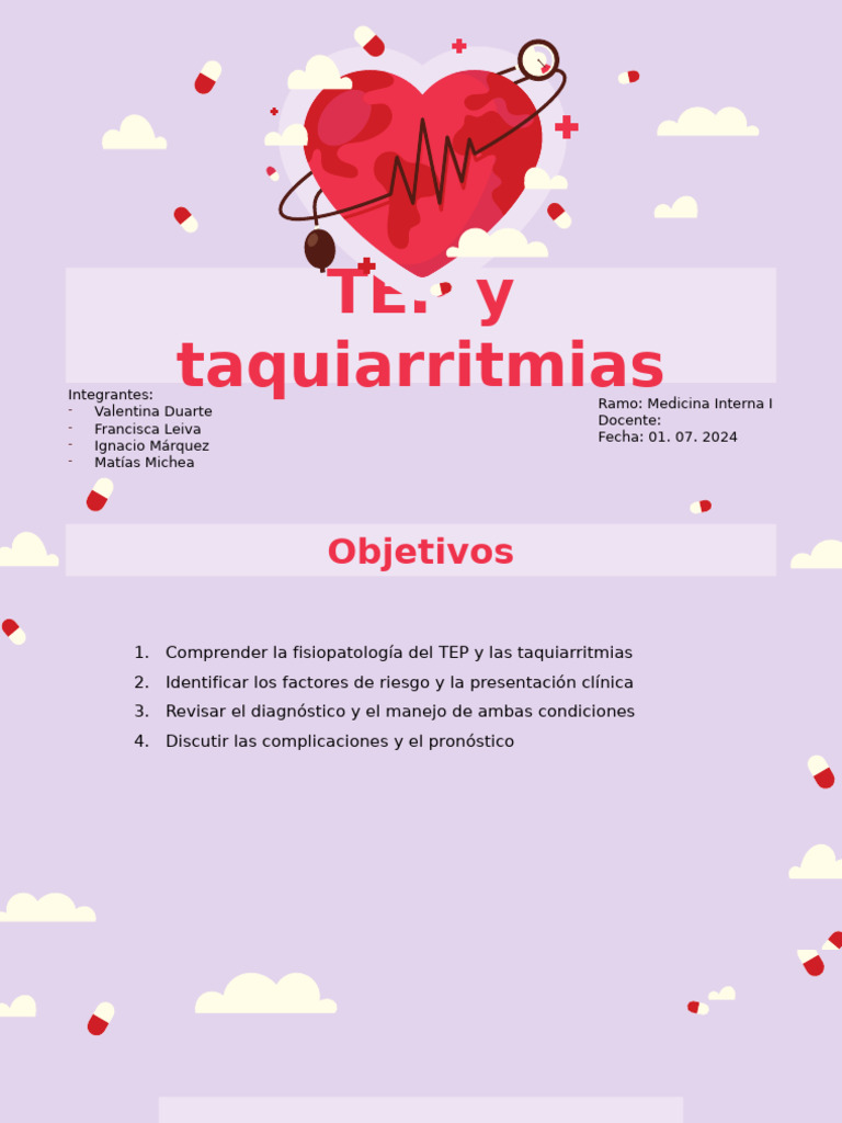 GRUPO TEP | PDF | Corazón | Medicina CLINICA