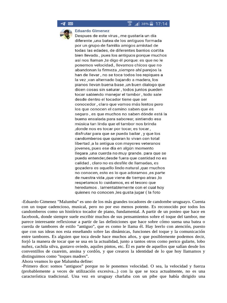 Ideas Sobre Malumba | PDF