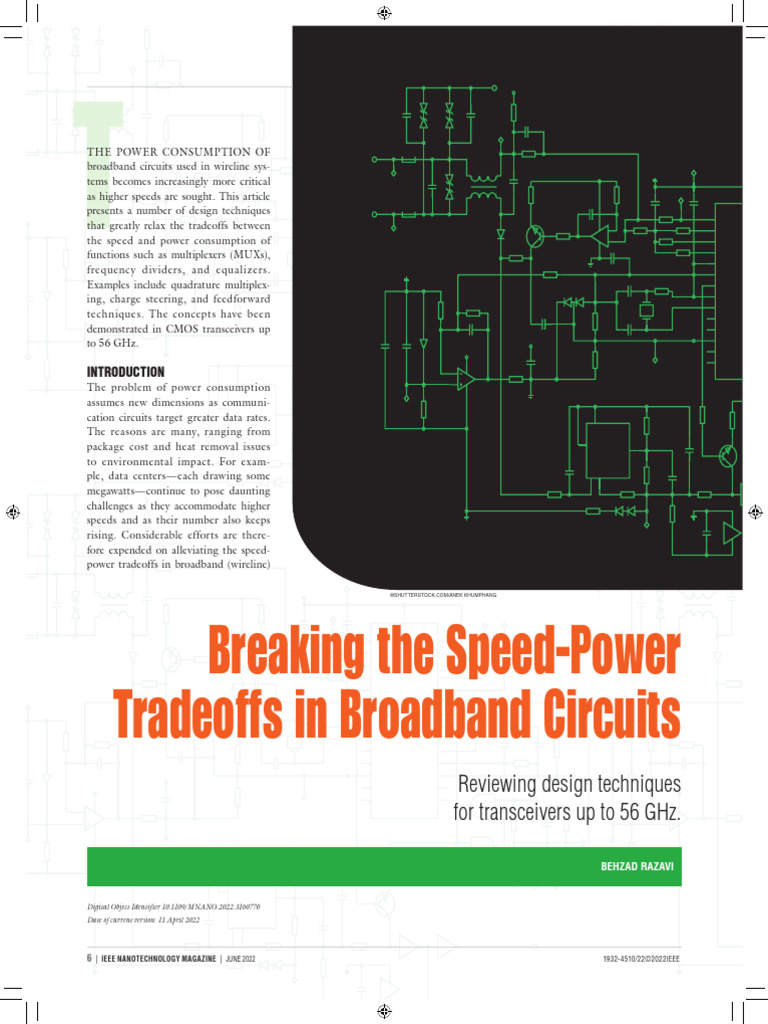 2022 Razavi Broadband TRX | PDF | Cmos | Logic Gate