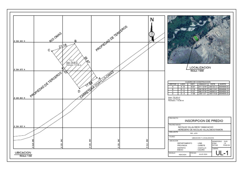 Plano de Ubicacion y Localizacion-Ubicacion y Localizacion | PDF