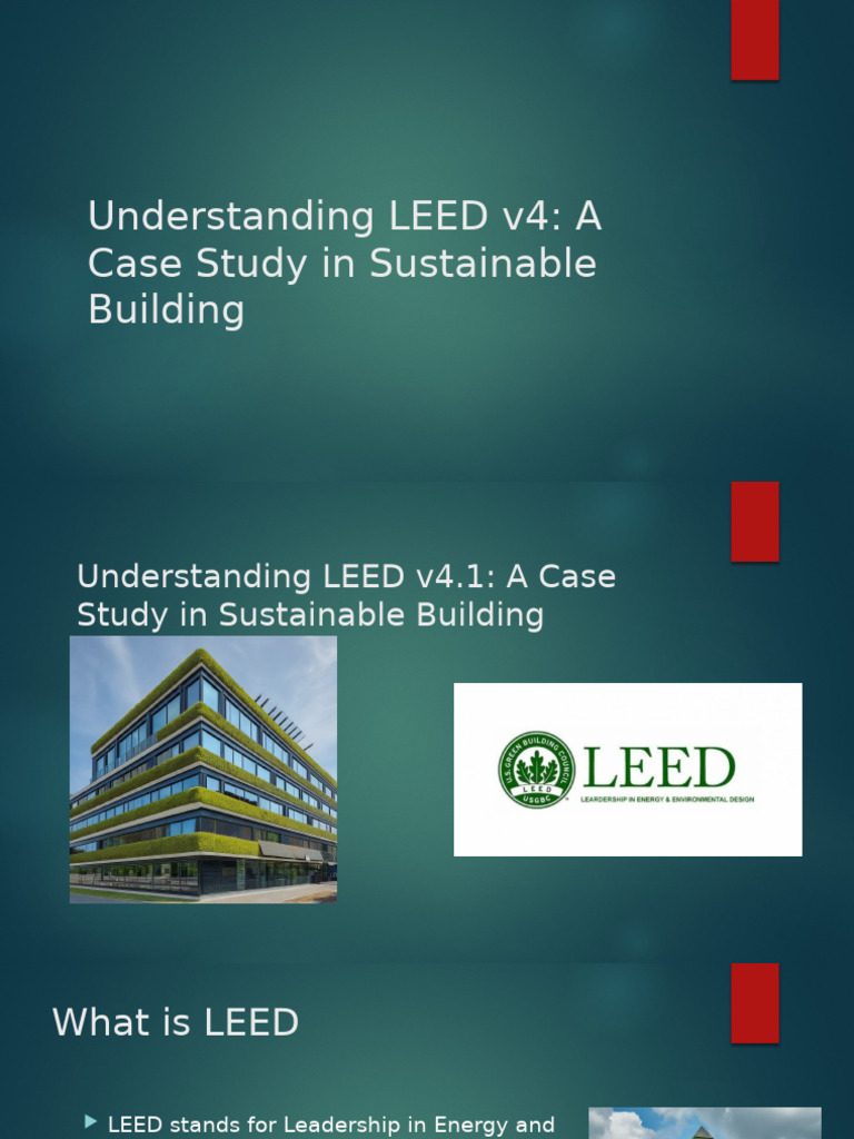 LEED v4 | PDF | Green Building | Natural Environment