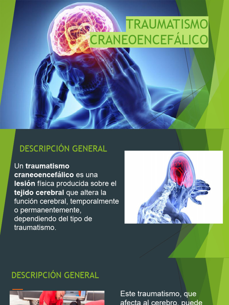 Traumatismo Craneoencefalico | PDF | Enfermedades y trastornos humanos ...