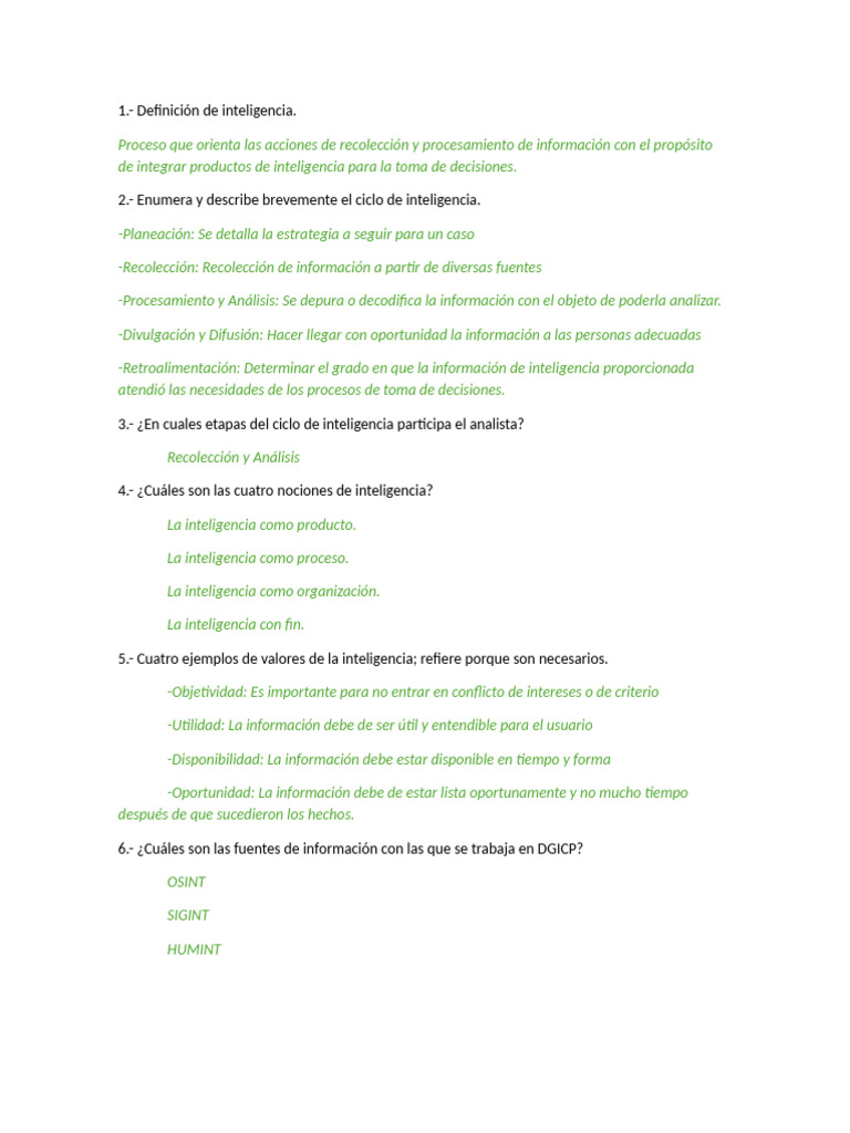 Guía para Examen de Inteligencia | PDF | Inteligencia | Toma de decisiones