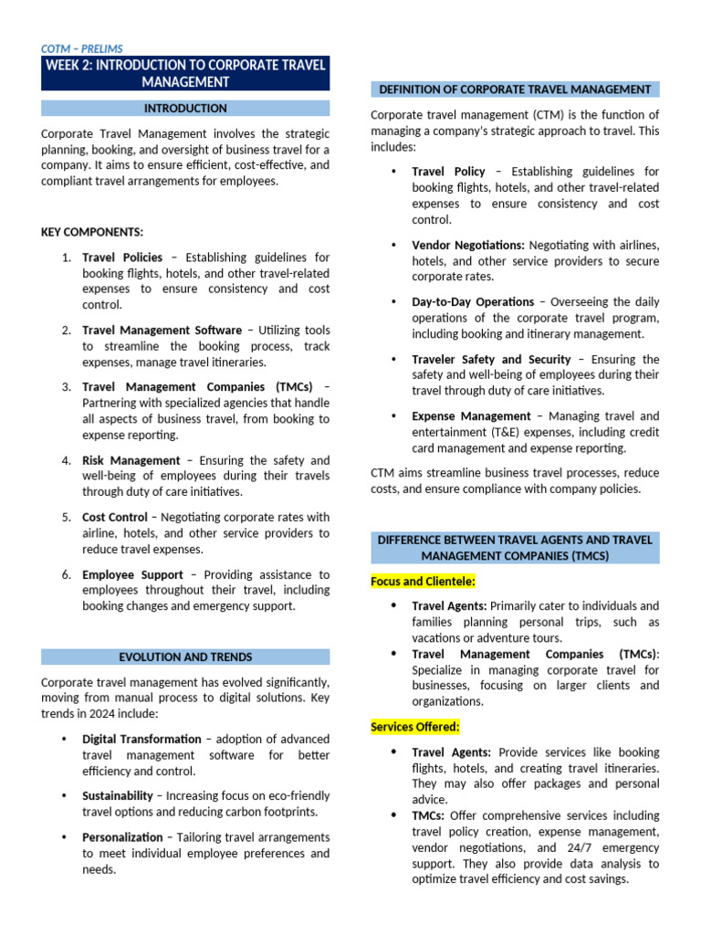 COTM-PRELIMS-W2-4 | PDF | Travel Agency | Airline Hub