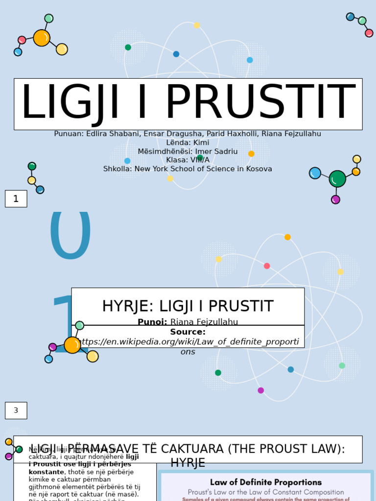 Ligji I Prustit | PDF