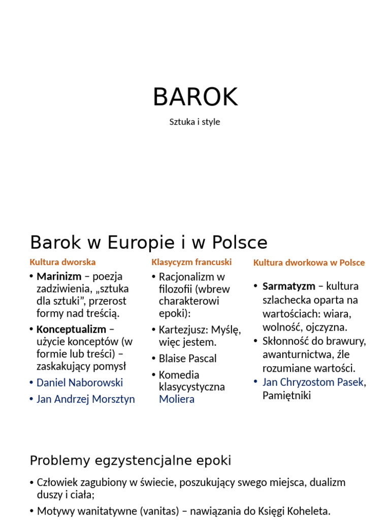 BAROK | PDF