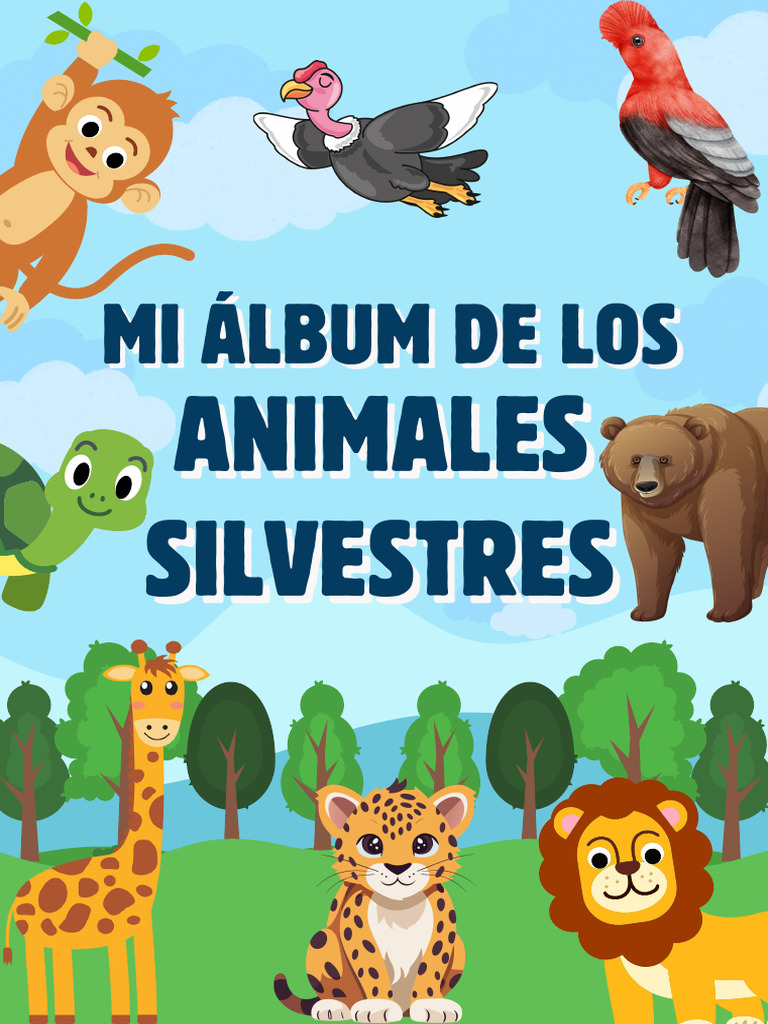 Álbum de Animales Silvestres | PDF