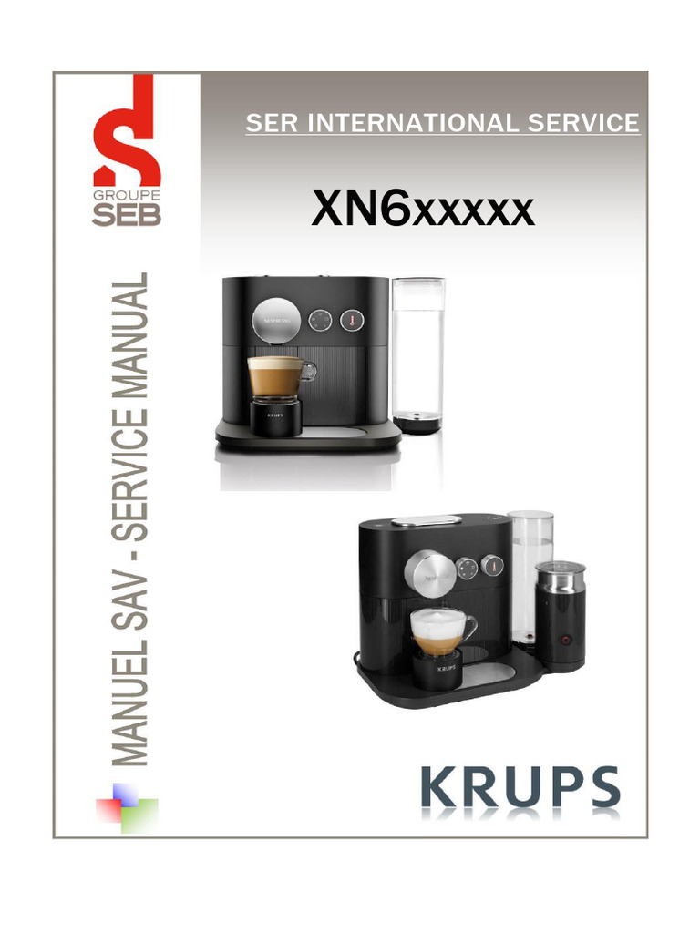Krups Xn601810 Sm | PDF