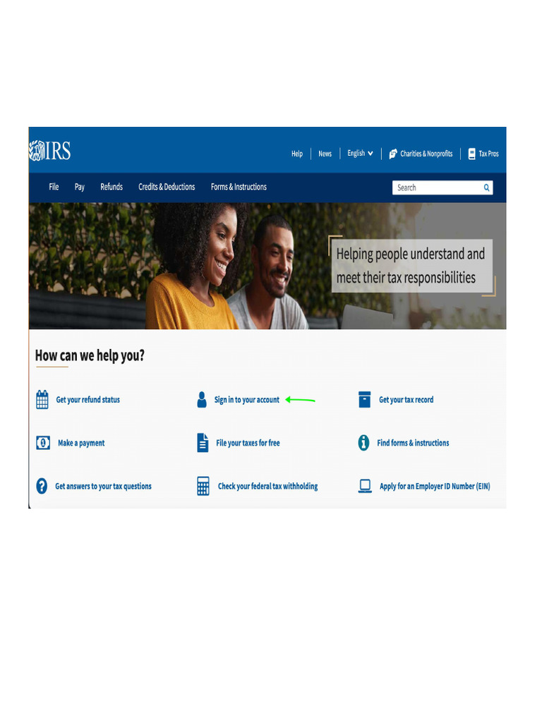 IRS Refund Application Guide | PDF | Internal Revenue Service | Computing