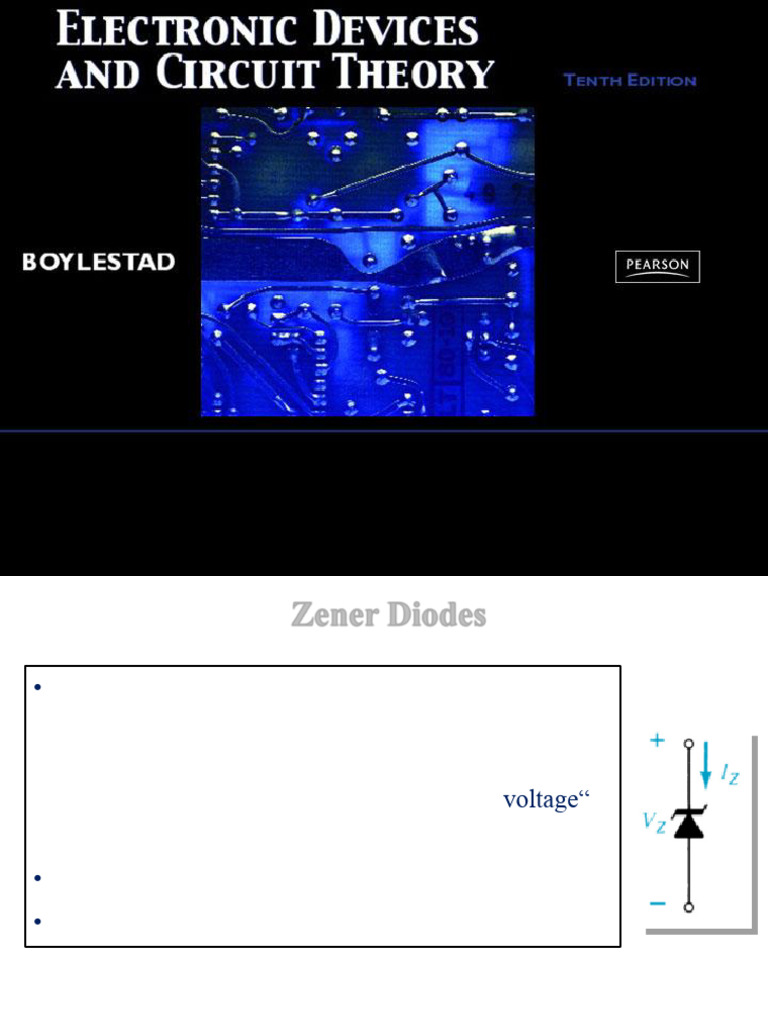 Chapter 2 - Zener Dioda (SLIDE-4) | PDF | Diode | Electrical Components
