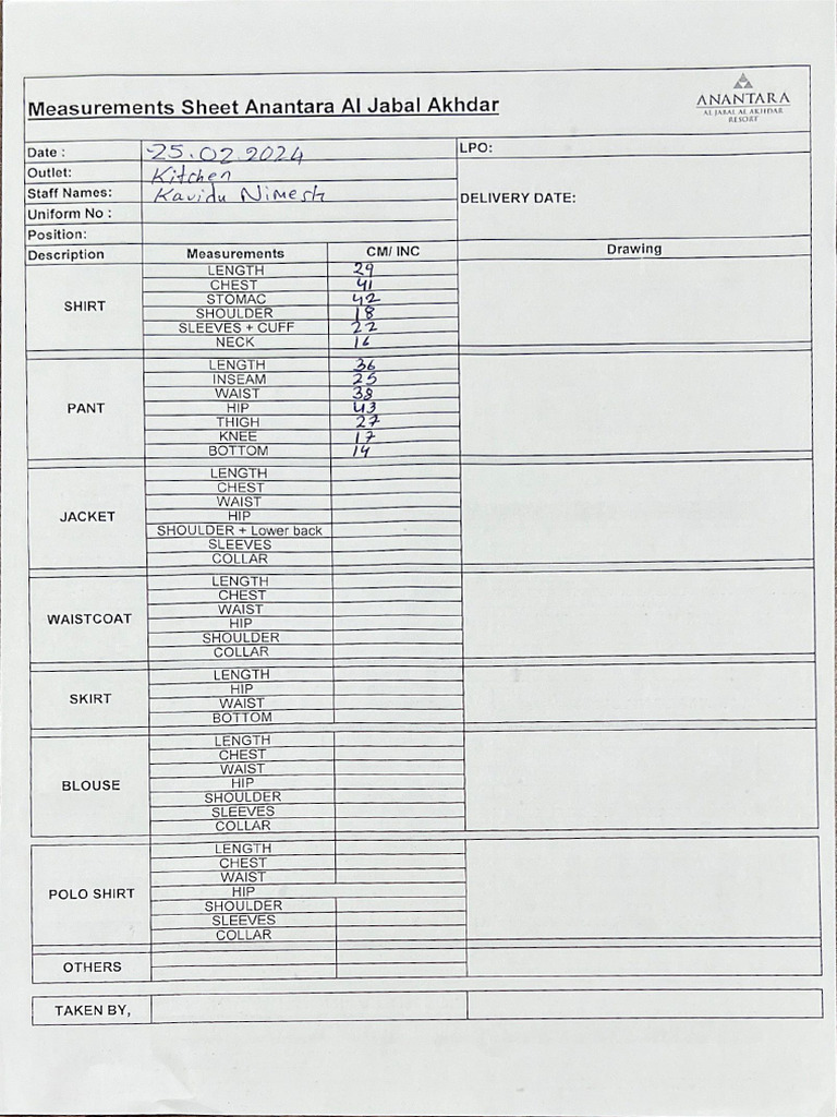 Uniform Measurements | PDF