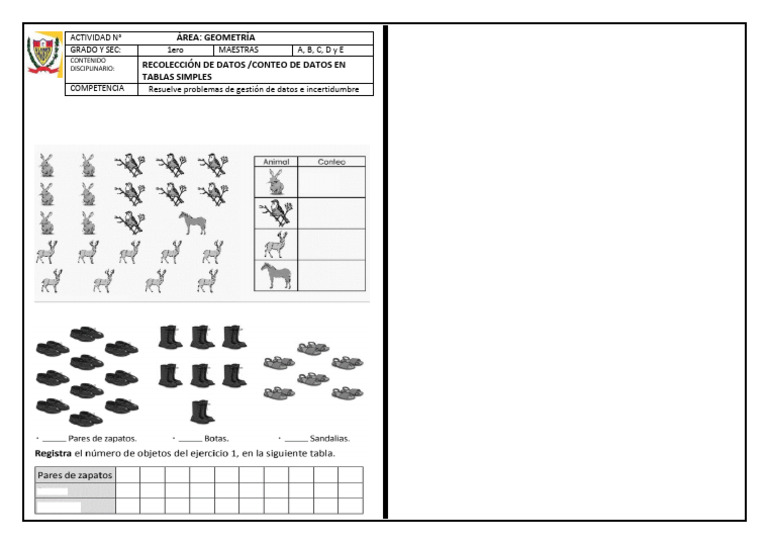 Geometria Conteo de Datos Ok | PDF