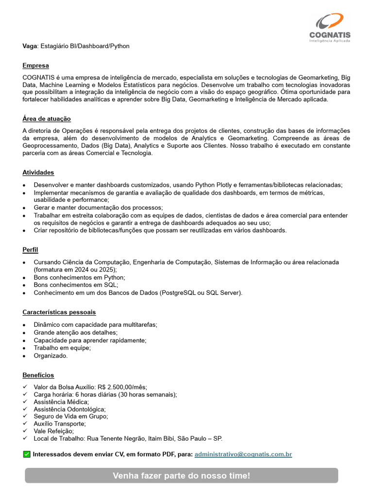 Estágio BI_Dashboard_Python | PDF