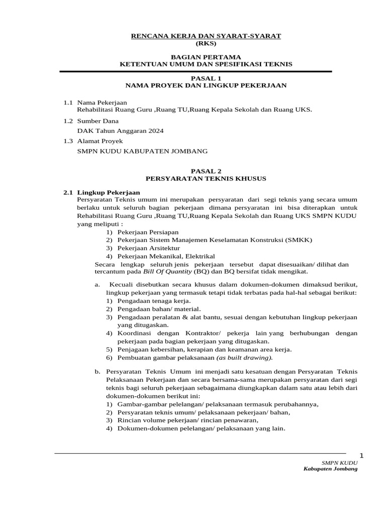 RKS SMP Kudu PDF | PDF