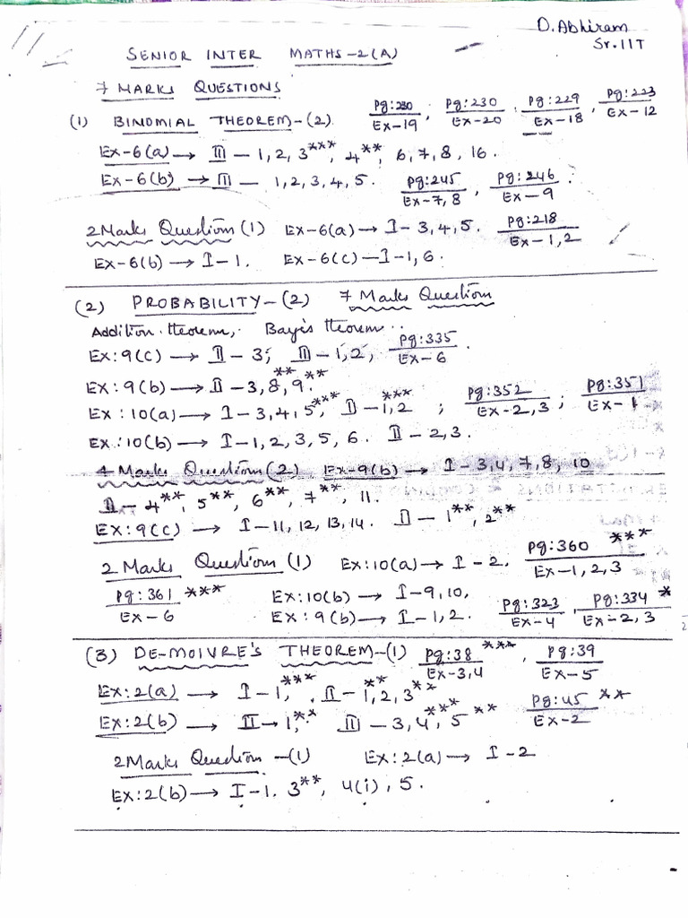 Maths 2A | PDF
