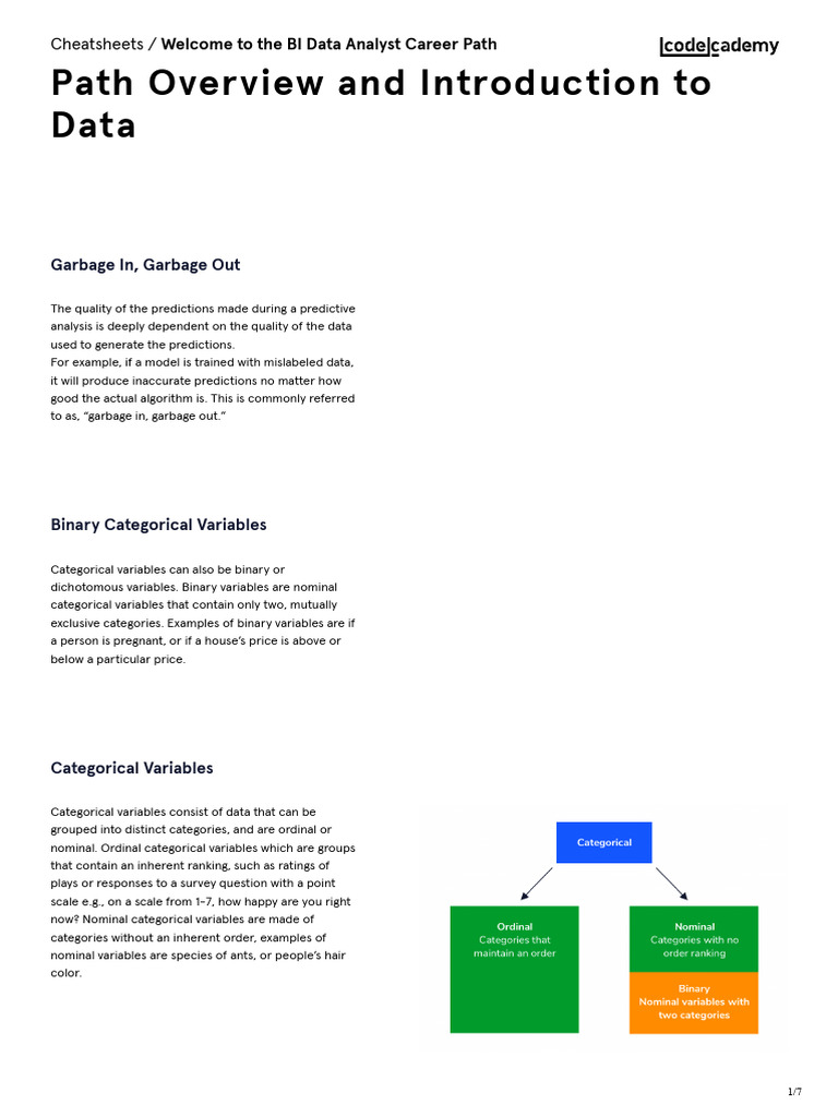 Business Intelligence Data Analyst_Career Path | PDF | Microsoft Excel | Comma Separated Values