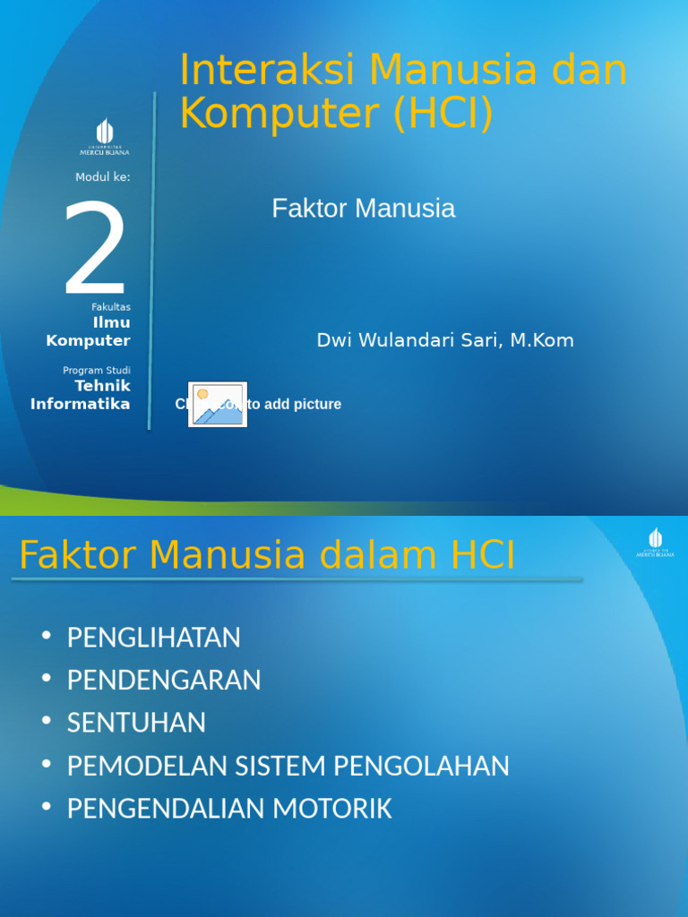 IMK-Pertemuan2 | PDF