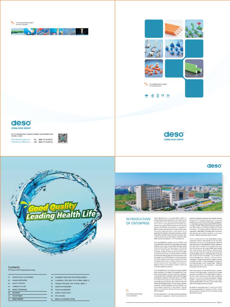 Deso Profile & Catalogue | PDF