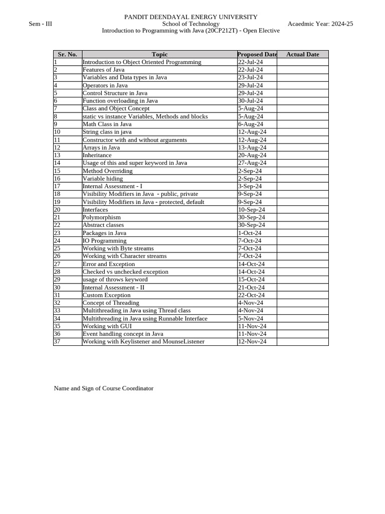 Lesson Plan | PDF | Class (Computer Programming) | Method (Computer ... Lesson Plan | PDF | Class (Computer Programming) | Method (Computer ...