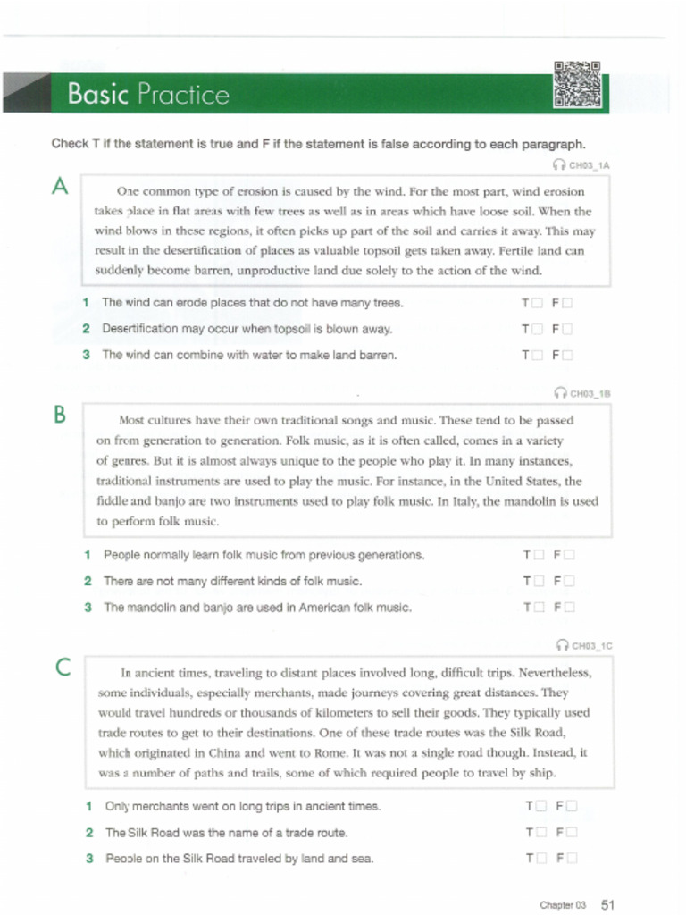 TOEFL Reading Intermediate | PDF