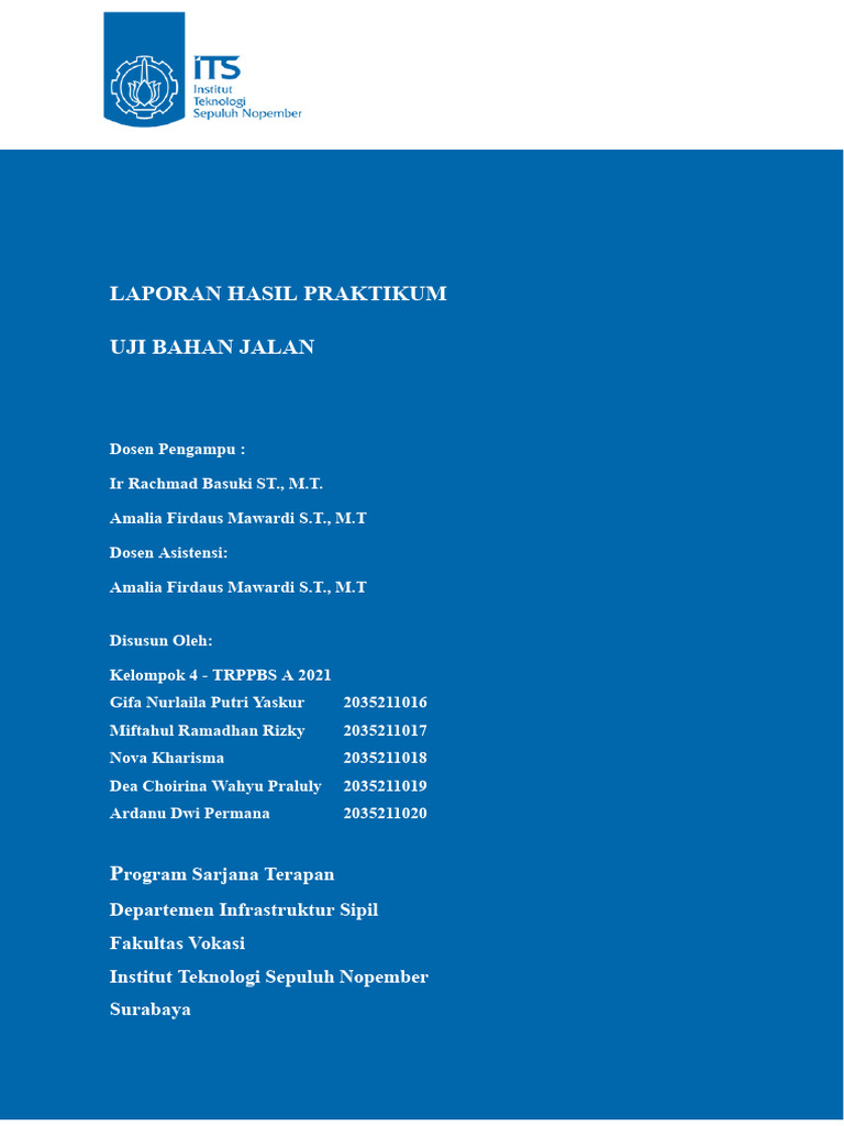 Laporan Praktikum Kel 4 | PDF