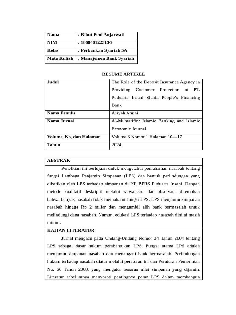 Ribut Peni Anjarwati (3136) - PS5A - RESUME MBS - PERTEMUAN 15 | PDF