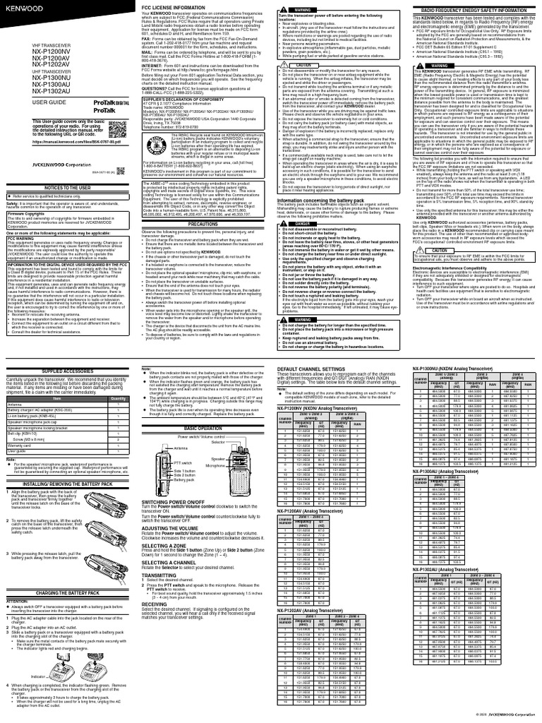 B5A-3571-00 | PDF | Electromagnetic Interference | Transmitter