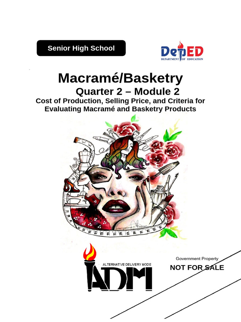 Macramaebasketry Q2 Mod2 v5 | PDF | Prices | Inventory