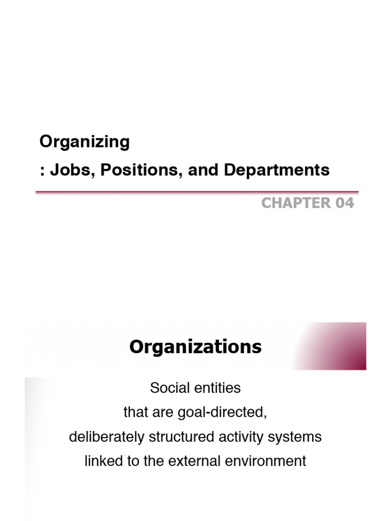 MPH540 Olden CH04 SLIDE-FULL | PDF | Organizational Behavior | Social ...