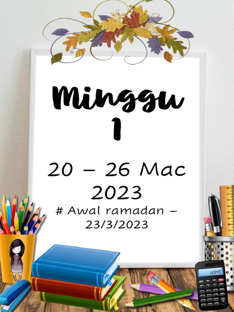 Divider Mingguan Kumpulan B 2023 | PDF