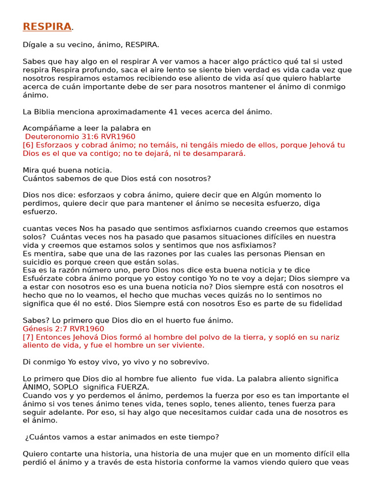 RESPIRA.PDF | PDF | María, madre de Jesús | Jesús