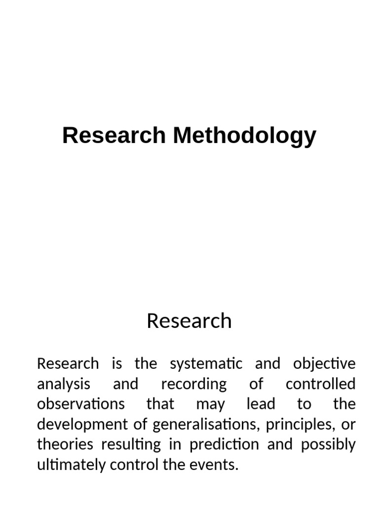Research Methodology | PDF | Mean | Median