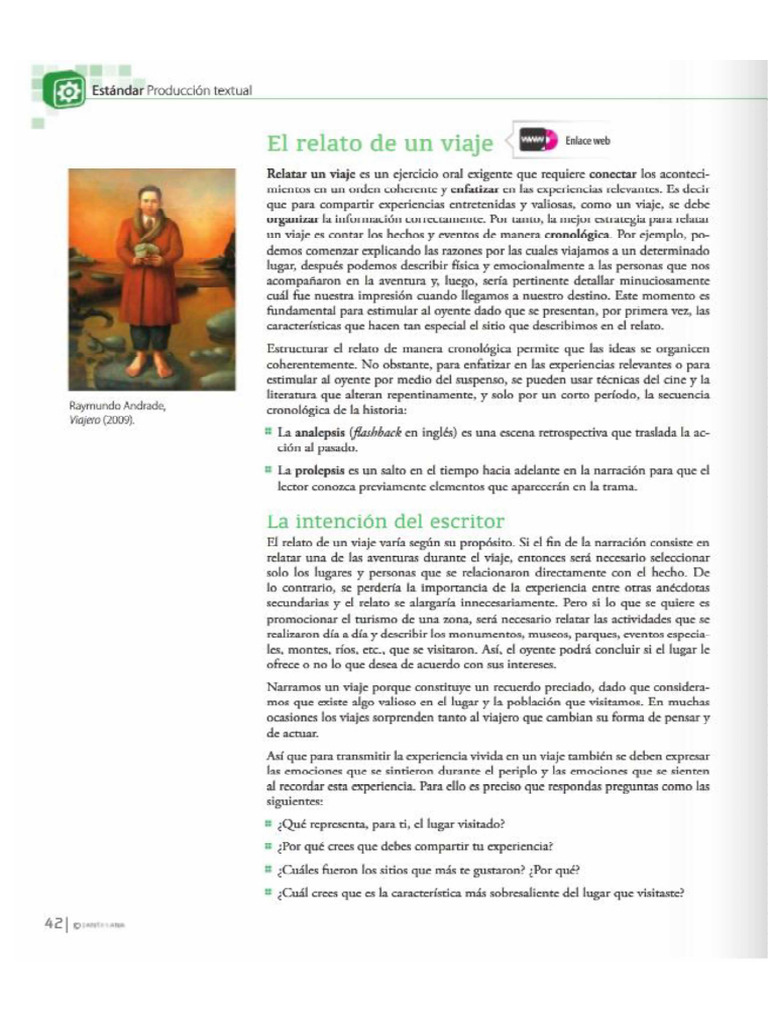 El Relato de Un Viaje | PDF