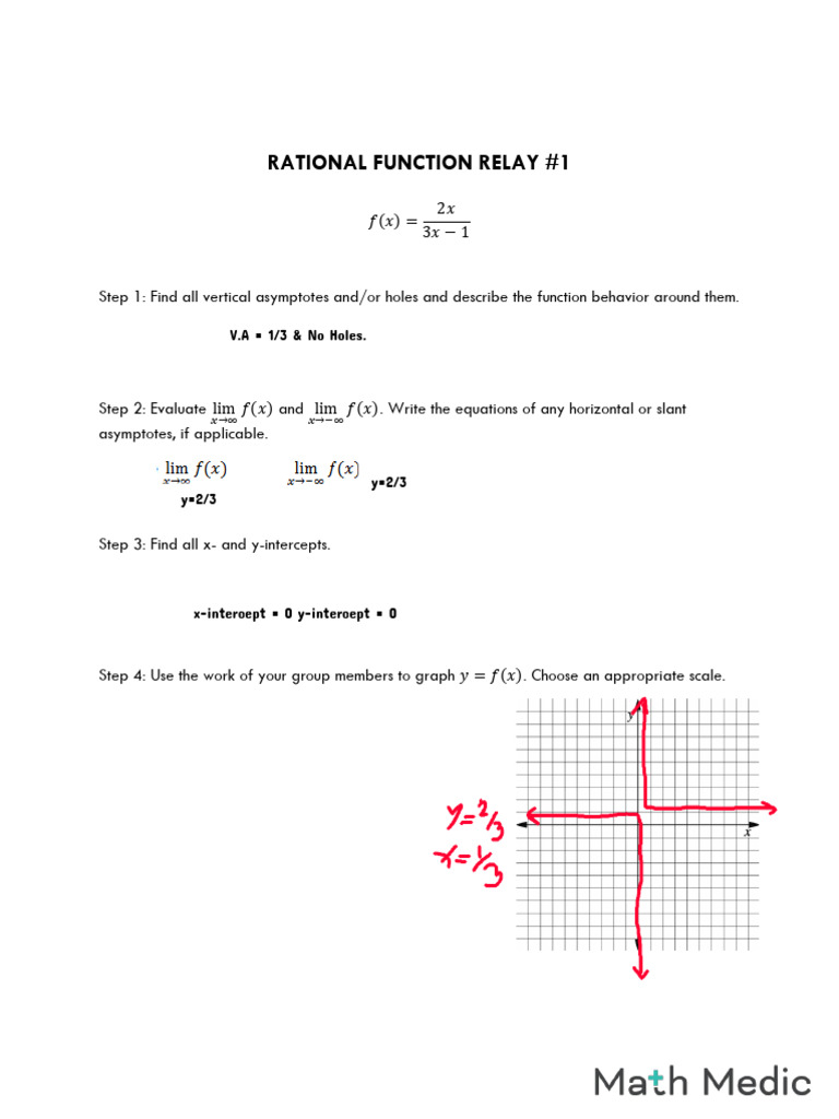 Lesson 2 6 Day 2 AP Precalculus Math Medic Bc0fea9bff | PDF | Asymptote ...
