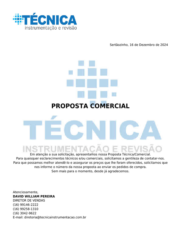 Os 507 2024 Item_ 21 - Rio Amambai - Transmissor de Temperatura Smar | PDF