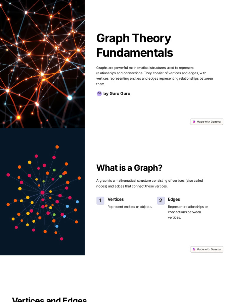 Graph Theory Fundamentals | PDF | Graph Theory | Vertex (Graph Theory) Graph Theory Fundamentals | PDF | Graph Theory | Vertex (Graph Theory)