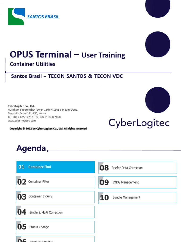 (SBT - TOS - TR) Container - Utilities - v0.2 | PDF | System Software ...