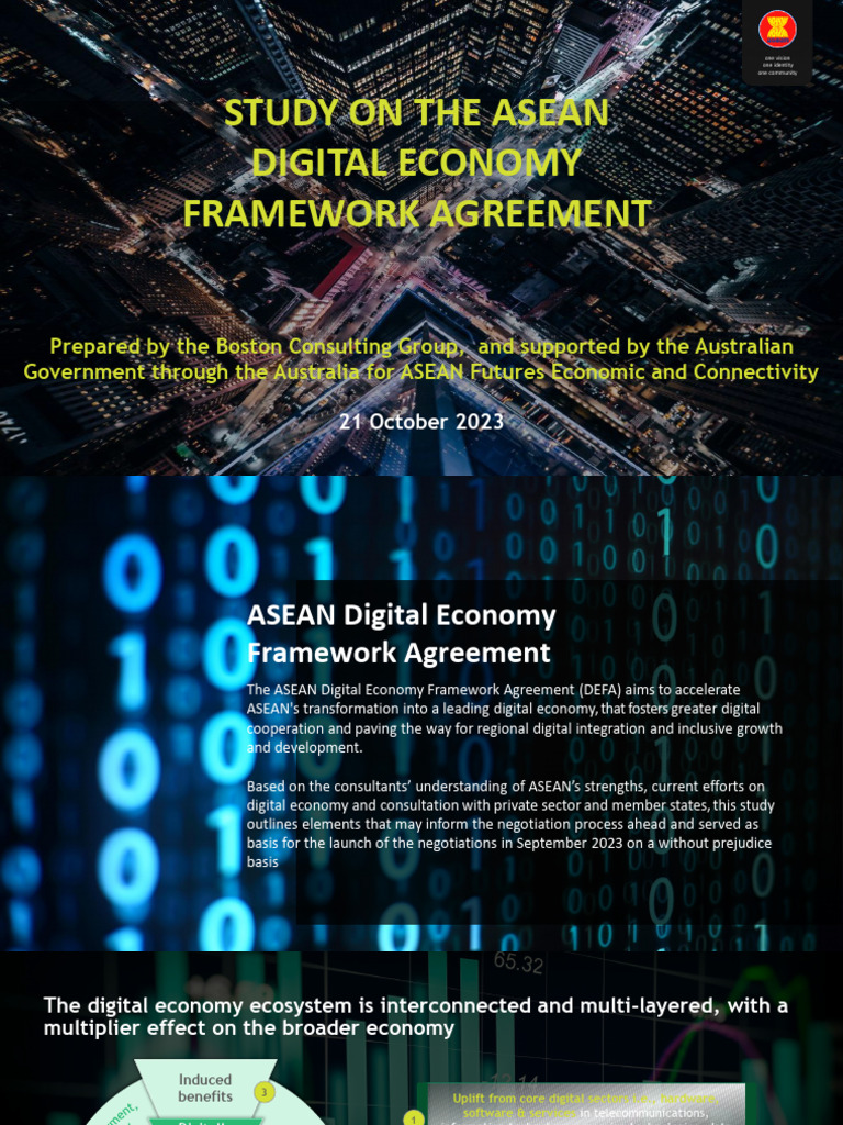 ASEAN Digital Economy Framework Agreement Public Summary - Final ...