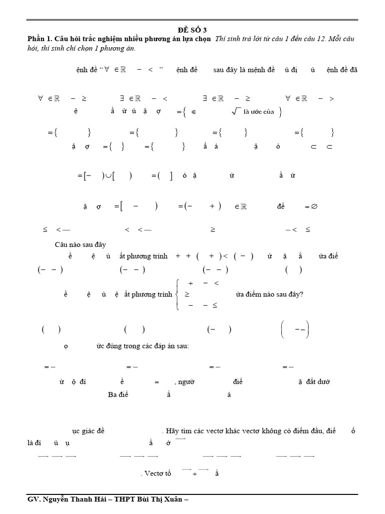 Đề Số 3-GK1-HS | PDF