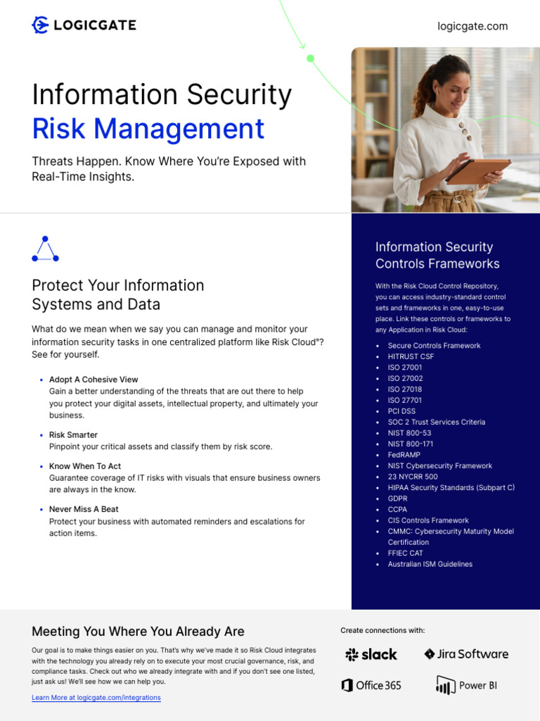LogicGate IT Security Risk Management Brochure v1 | PDF | Information ...