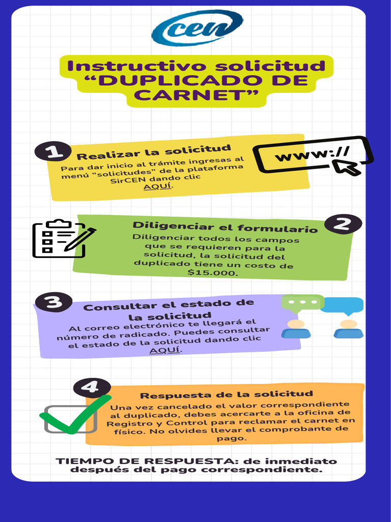 Duplicado Carnet | PDF