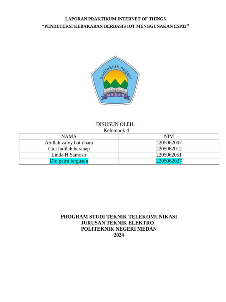 Uas Proposal Project Iot | PDF