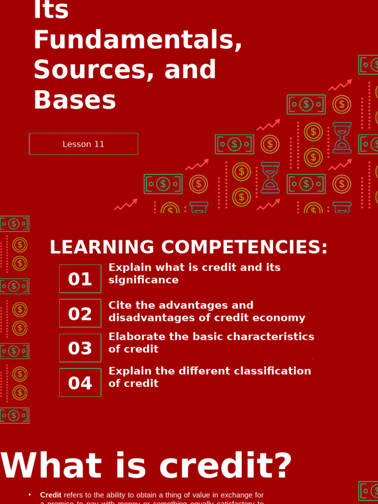 1.2 Credit System | PDF | Credit Card | Credit
