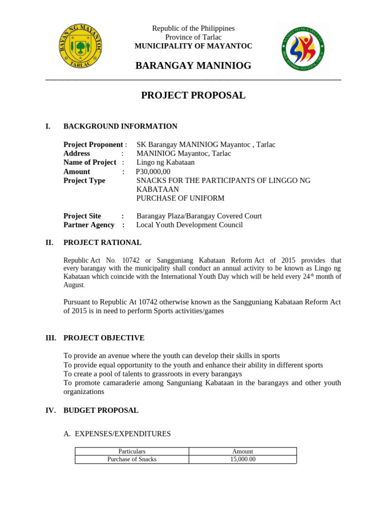 Project Proposal LNK | PDF