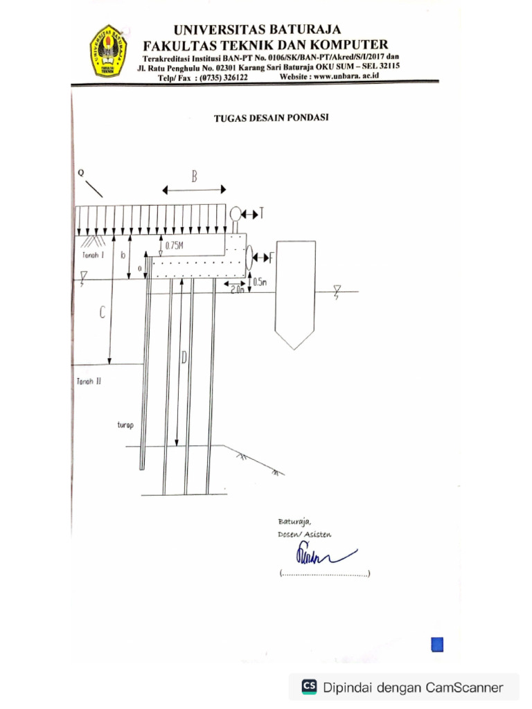 Desain Pondasi | PDF